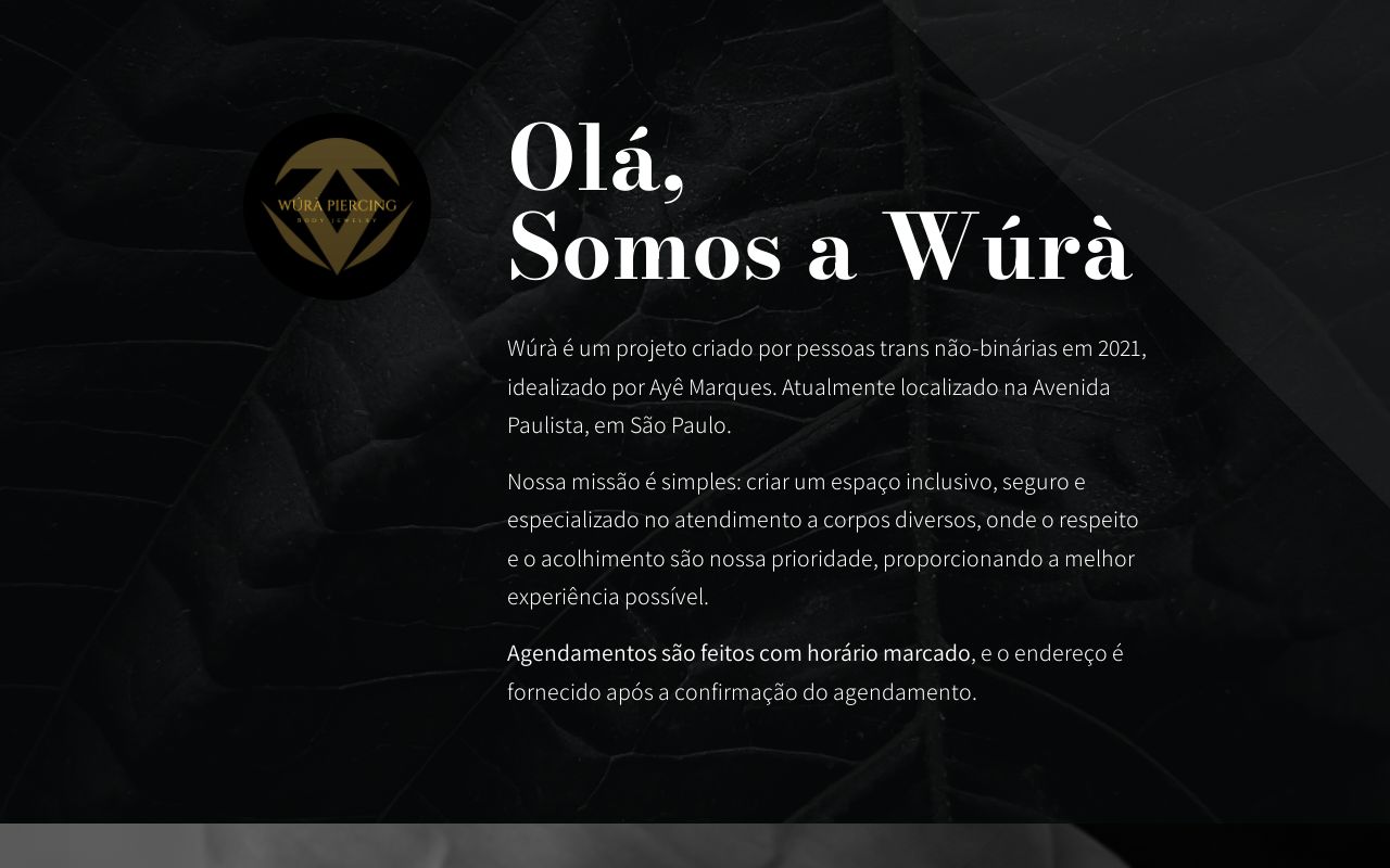 Wúrà Piercing | Perfuração segura | Joalheria especializada